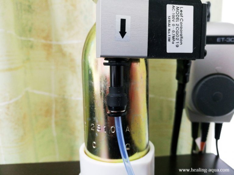 CO2機器の配管太さを変更するピスコレデュサーPGJ6-3M取付